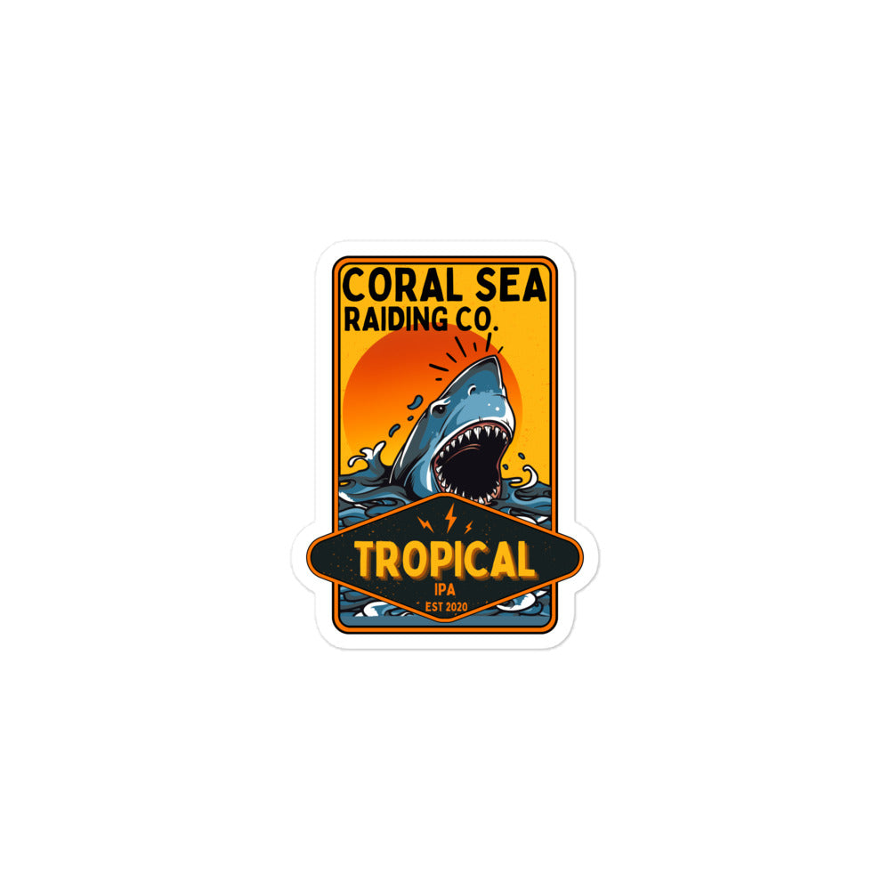 Coral Sea IPA- Sticker – Coral Sea Co